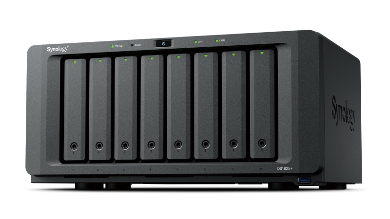 群晖 DS1825+ - 8盘位NAS网络存储服务器 - 适配高性能场景 - 宇麦科技